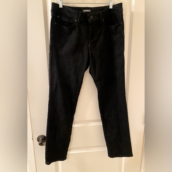 Express | Jeans | Mens Express Conscious Edit 3x30 Black Stretch Slim ...